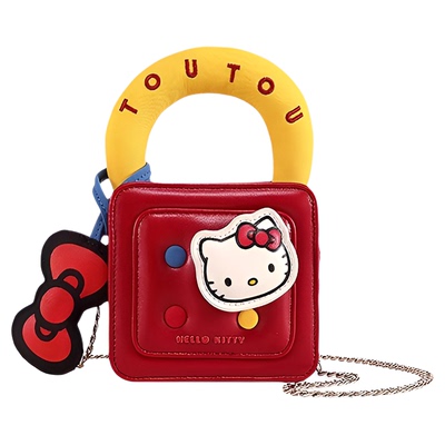 TOUTOUhellokitty红色包包三丽鸥女童儿童女孩生日礼物送女生闺蜜