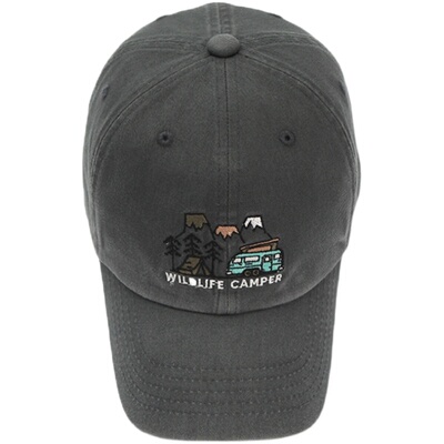 韩国刺绣休闲风百搭大码棒球帽