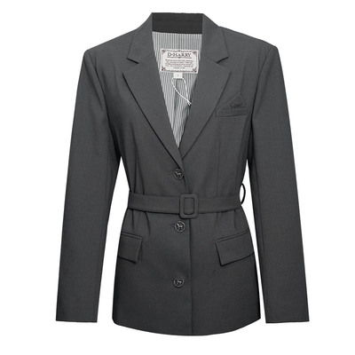 D-HARRY/迪哈利2026春季新款百搭显瘦深灰色上衣外套DH261A91186B