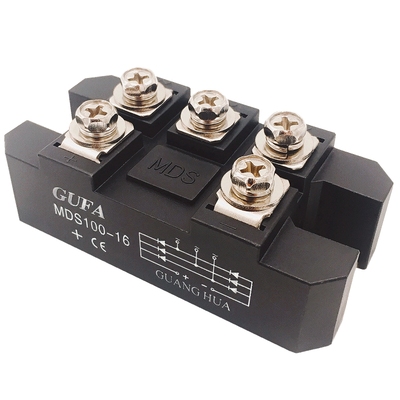 三相桥式整流器模块/MDS100A/1600V/桥堆桥组/MDS100-16/MDS75-04