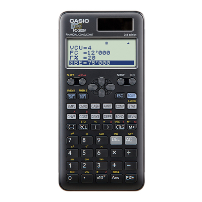 卡西欧FC-200V金融理财计算器