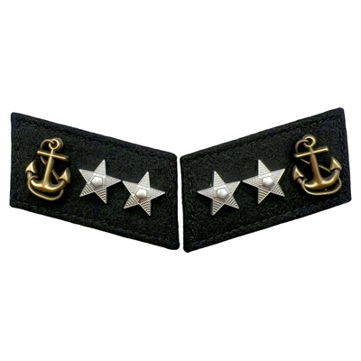 全新复刻55纪念海领章五五黑底毛呢布各式苏式符号配件影视道具