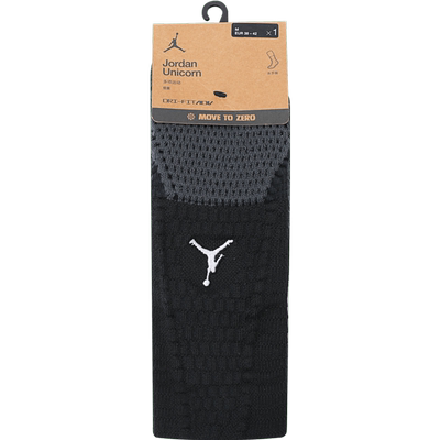 NIKE耐克男女U J UNICORN CRW 1PR -160休闲袜子FZ3393-010