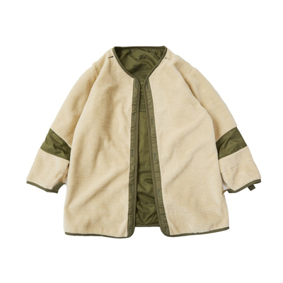 秋冬羊毛绒保暖内里大衣