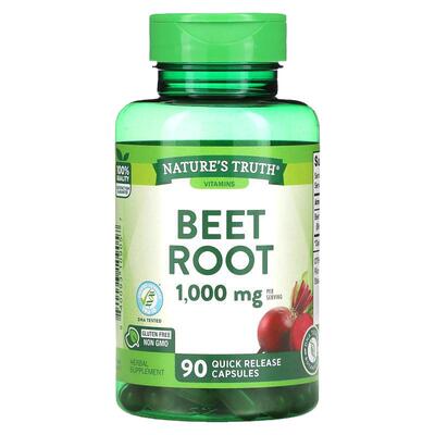 Nature'sTruth甜菜根提取胶囊心血管健康运动表现耐力大脑健康