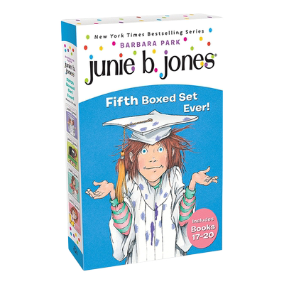 英文原版 Junie B Jones Fifth Box Set Ever 17-20 朱尼琼斯17-20册盒装 第五套 英文版 进口英语原版书籍儿童外文书