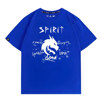 2026新款cs2游戏绿龙战队DONK签名队服同款短袖夏季男纯棉T恤上衣