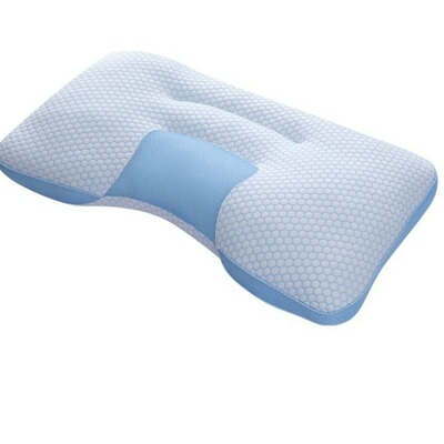 慕思枕头凉感抗菌棉水洗枕2个