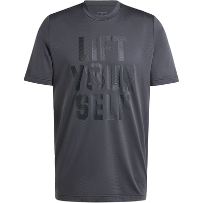 阿迪达斯运动健身短袖T恤