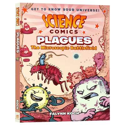 科学漫画系列 瘟疫 英文原版绘本 Science Comics Plagues 英文版儿童科普读物认知图画书 进口原版课外英语阅读书籍
