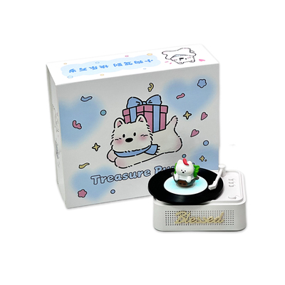 可爱超标！西高地音响氛围感礼盒