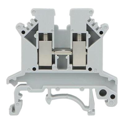 UK-2.5B导轨式接线端子阻燃接线排UK-3N 5 6 10 16 25双层不滑丝