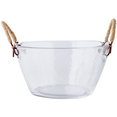 巷子尾带提手玻璃果盘