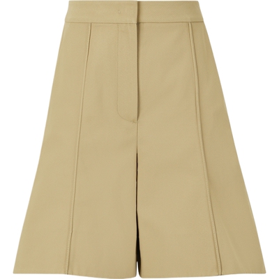 RECTO 早春女混纺斜纹布短裤休闲裤