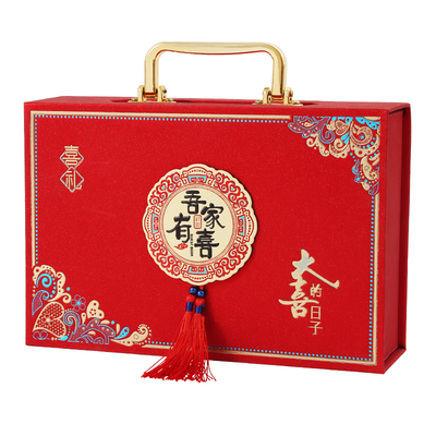 加厚硬质礼金箱喜饰连连加厚