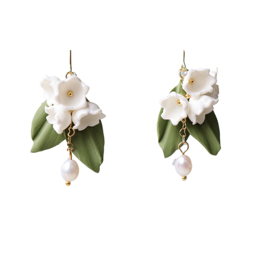 耳环软陶小众ins日系女