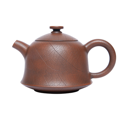 此时此刻全手工建水紫陶茶壶