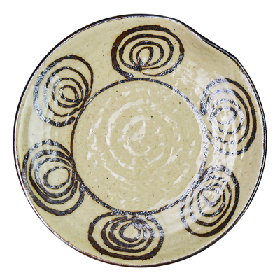 日本进口九谷烧冷盘礼盒装小碟子