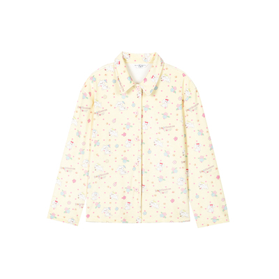 RooMance汝曼司 奶团扑扑A类眠柔绒睡衣女秋抗静电家居服两件套装
