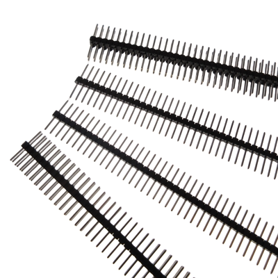 2.54mm间距单双排针铜针居中等长