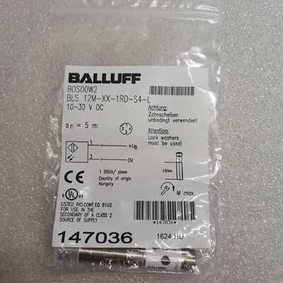 议价全新原装BALLUFF巴鲁夫 BLS 12M-XX-1RD-S4-L BOS00W2 现货