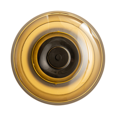 复古工业风黄铜玻璃壁灯设计师北欧客厅背景墙床头中古圆形灯具