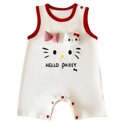 sarakids亲子装一家三口高级感夏洋气母子母女装小月龄外出服夏天