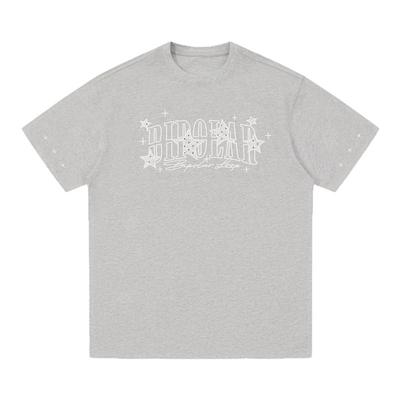 BIPOLAR星星蕾丝贴布短袖