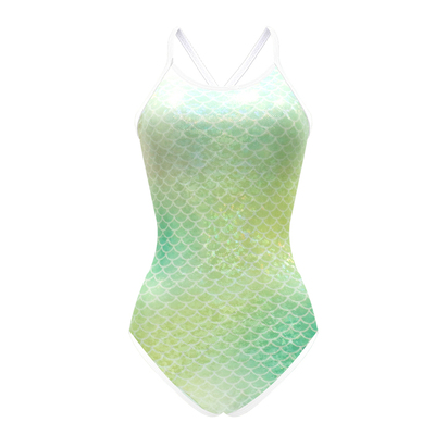 atlanticbeach度假泳衣女2025新款连体裙式泳衣高级感泡温泉泳装