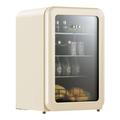 哈士奇冰吧奶油风冰箱高颜值网红