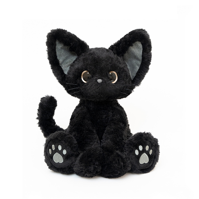 普莱美JMPRIME卡奇KUKI德文猫玩偶黑猫玩偶毛绒玩具礼品新年礼物