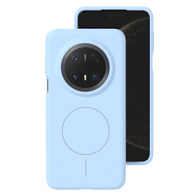 适用华为Mate60液态硅胶手机壳高档mate70纯色无极磁吸充电HUAWEIpura80pro+加厚全包防摔保护套情侣款