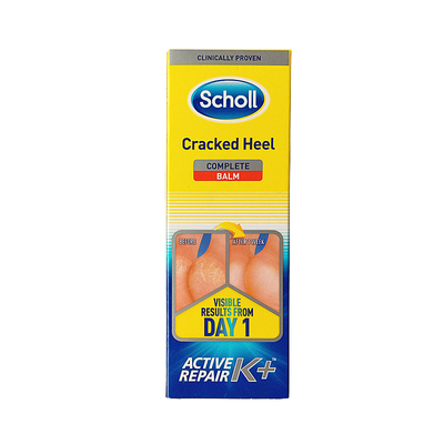 英国scholl爽健护脚霜开裂修复膏