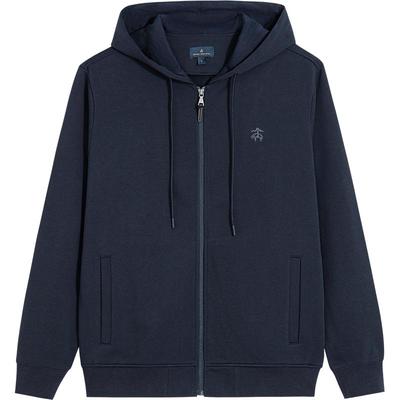 布克兄弟24男士连帽抽绳卫衣外套