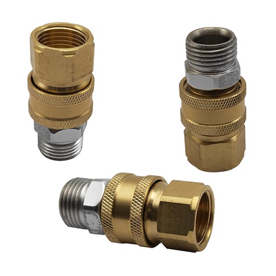 蒸汽洗车器13mm脱卸快插头内外丝