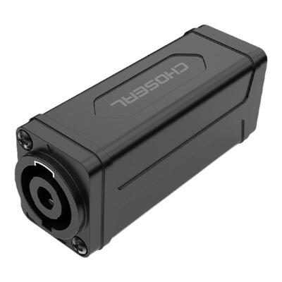 秋叶原欧姆四芯音箱插头nl4fc