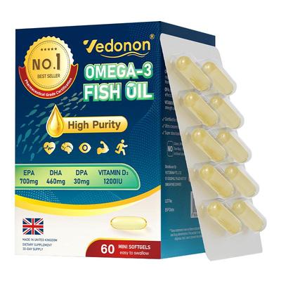 【维多能鱼油】95%高纯度鱼油