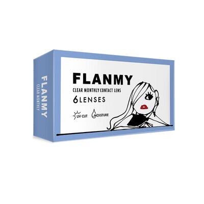 Flanmy隐形近视眼镜月抛盒隐型眼境透明片视客旗舰店6片T-Garden