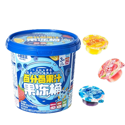 小鹿蓝蓝果汁果冻无添加儿童零食
