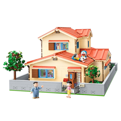 keeppley奇妙积木大雄的家玩具