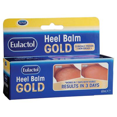 澳洲金装Eulactol Heel Balm GOLD脚裂膏皲裂霜龟裂膏120ml保湿