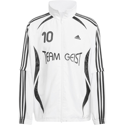 Adidas/阿迪达斯正品2025夏季女士休闲运动足球宽松外套KE7570
