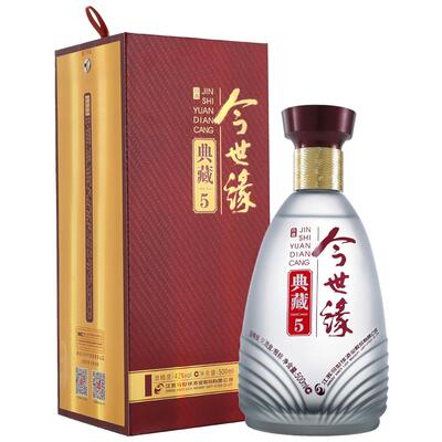 今世缘典藏5年42度白酒500ml