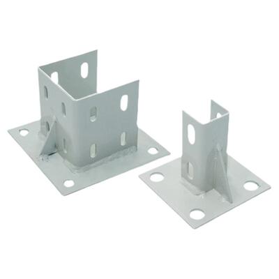 铝型材立柱底座恒念四方地脚厂家