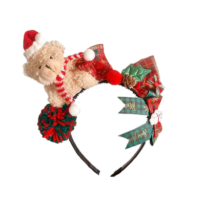 可爱小熊圣诞节拍照发箍