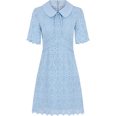 BORAAKSUA字显瘦蕾丝连衣裙