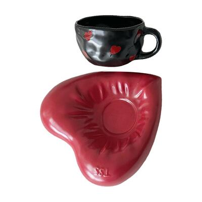 JOJO'SLIFEPD爱心杯碟陶瓷