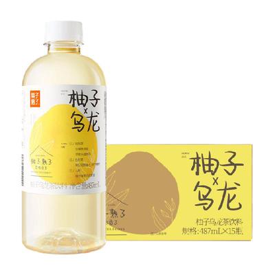 果子熟了柚子乌龙487ml×15瓶