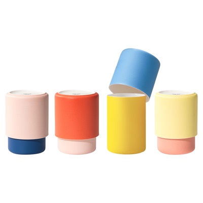 ◤套彩对杯◢16开趣味对杯景德镇陶瓷高颜值咖啡送闺蜜马克杯礼物