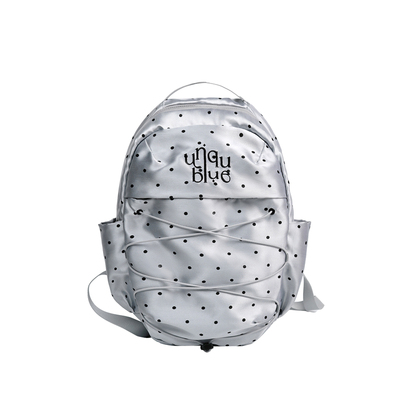 少女心选波点氛围感双肩包逛街包